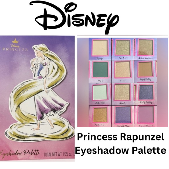 Disney | Makeup | New Disney Princess Rapunzel Eyeshadow Palette | Poshmark